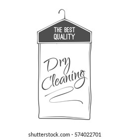 Case Clothes Dry Cleaning Label Laundry Stock Illustration 574022701 ...