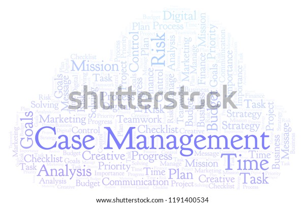 Case Management Word Cloud Made Text Stock Illustration 1191400534 ...