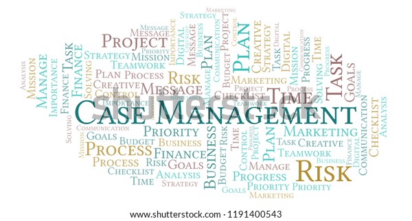 Case Management Word Cloud Made Text Stock Illustration 1191400543 ...