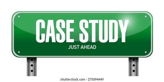 Case Study Post Sign Concept Illustration Stock Illustration 275094449 ...