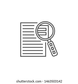 Case Study Services Icon Vector Flat Stock Vector (Royalty Free) 408208762