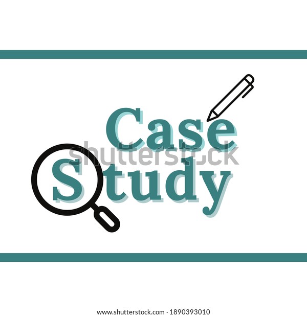 Case Study Word Frame Background Stock Illustration 1890393010 ...