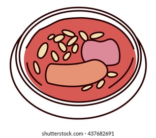 Cassoulet Stock Illustration 437682691 | Shutterstock