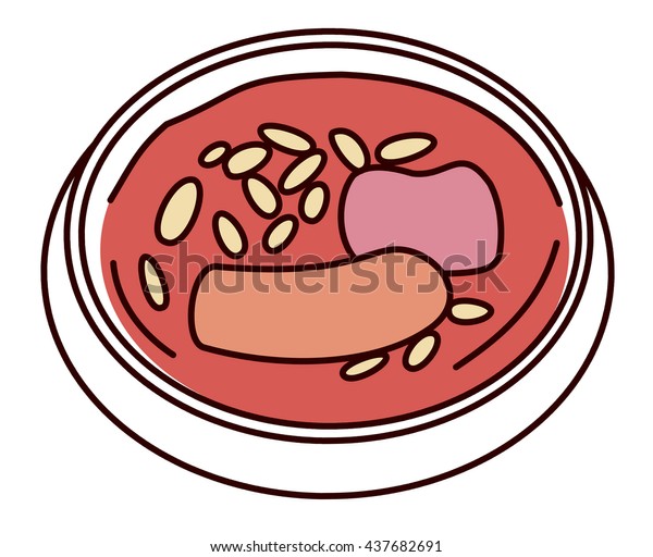 Cassoulet Stock Illustration 437682691 | Shutterstock