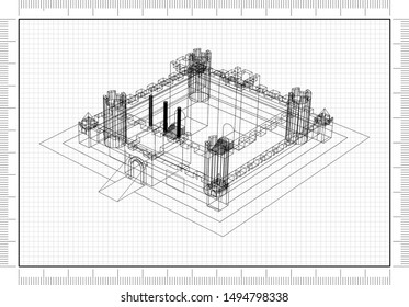 615 Historic Building Blueprints Images, Stock Photos & Vectors ...