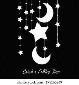 Catch Falling Star Mobile 库存插图 195165296 | Shutterstock