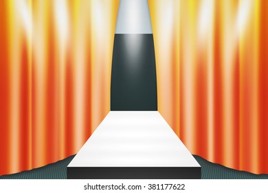 Catwalk Background Stock Illustration 381177622 | Shutterstock