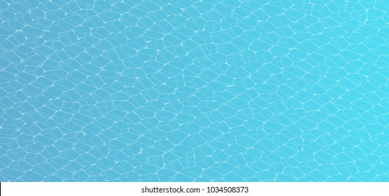Caustic Pool Water Seamless Texture Swimming Stock Illustration 1034508373
