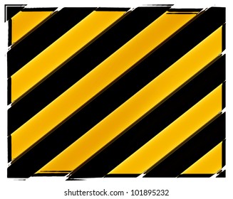 Caution Sign On White Background: ภาพประกอบสต็อก 101895232 | Shutterstock