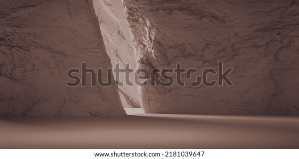 Cave Interior Background 3d Rendering: ภาพประกอบสต็อก 2181039647 | Shutterstock