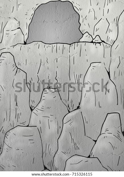 Cavern Illustration Stock Illustration 715326115 | Shutterstock