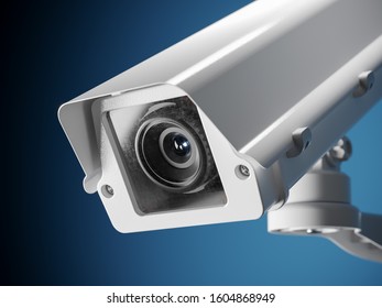 Ccd Video Camera Closeup 3d Render Stock Illustration 1604868949