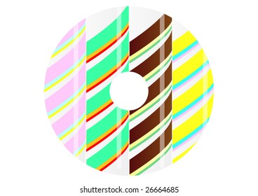 Cd Label Design Stock Illustration 26664685 | Shutterstock