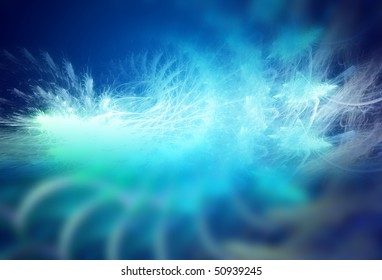 Celestial Background Blue Lights Stock Illustration 50939245 | Shutterstock