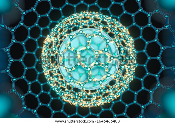 Cells Biological Chainmolecules Abstract Conception3d Rendering Stock ...