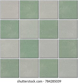 Ceramic Tile Seamless Texture 3d Illustration Stock Illustration 784285039