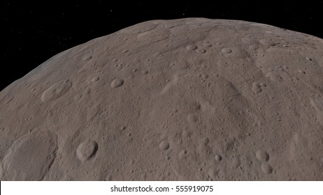 Ceres Dwarf Planet Elements This Image Stock Illustration 555919075 ...