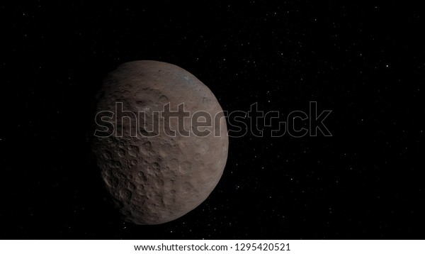 Ceres Dwarf Planet Elements This Image Stock Illustration 1295420521 ...