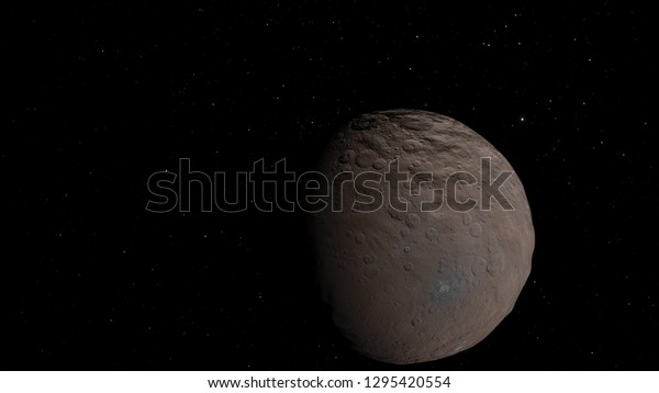 Ceres Dwarf Planet Elements This Image Stock Illustration 1295420554 ...