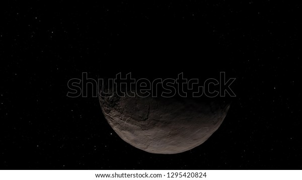 Ceres Dwarf Planet Elements This Image Stock Illustration 1295420824 ...