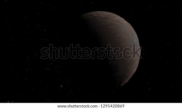 Ceres Dwarf Planet Elements This Image Stock Illustration 1295420869 ...