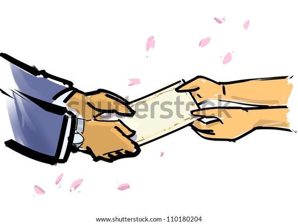 Certificate Merit Giving Stock Illustration 110180204