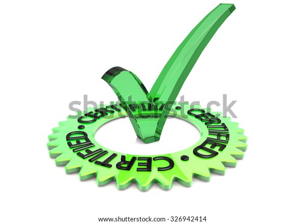 Certified Check Mark Stock Illustration 326942414 | Shutterstock