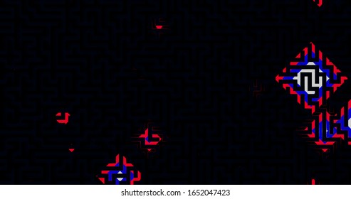 Cgi Procedural Seamless Art Texture Stock Illustration 1652047423 ...