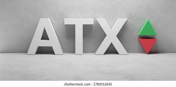Cgi Render Image Word Atx Abbreviation Stock Illustration 1782012635 ...