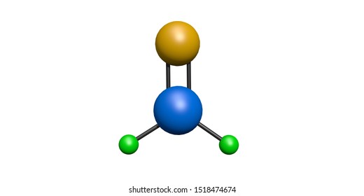 Ch2o Molecule Structure Formaldehyde Molecule 3d 库存插图 1518474674 ...