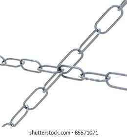 Chain Cross Stock Illustration 85571071 | Shutterstock