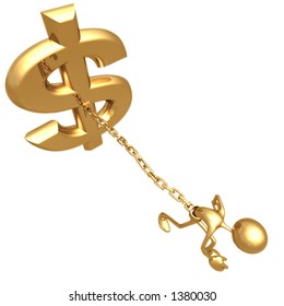 Gold Pound Sign Chain Stock Illustration 95794321