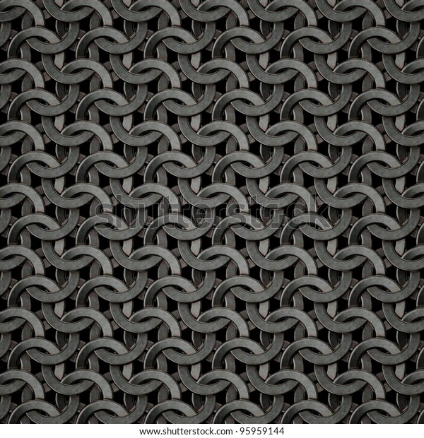 Chainmail Texture Close Image Stock Illustration 95959144 | Shutterstock