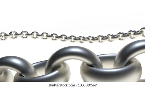 Chains Abstract Art 3d Render Texture: ภาพประกอบสต็อก 1030580569 ...
