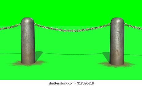 Chains Blockade Green Screen Stock Illustration 319820687 | Shutterstock
