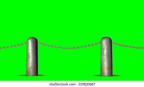 Chains Blockade Green Screen Stock Illustration 319820687 | Shutterstock