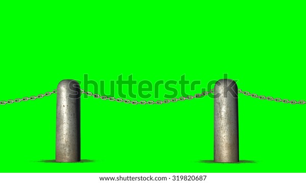 Chains Blockade Green Screen Stock Illustration 319820687 | Shutterstock