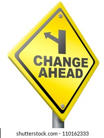 Orange Caution Sign Career Change Stock Illustration 599095487 ...