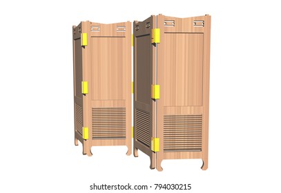 Changing Room 3d Rendering: ilustración de stock 794030215 | Shutterstock