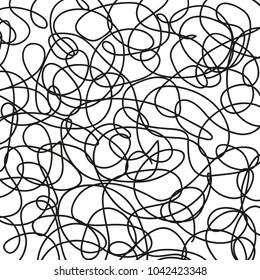Chaos Pattern Abstract Texture Random Chaotic Stock Illustration ...