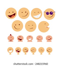 Character Different Expressions Stock Illustration 248215960 | Shutterstock