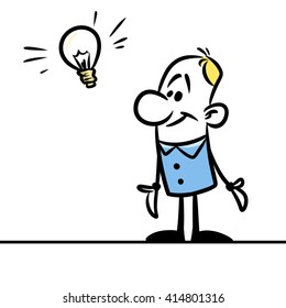 Character Man Idea Stock Illustration 414801316 | Shutterstock
