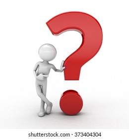 3d Human Character Question Mark 库存插图 152576909 | Shutterstock