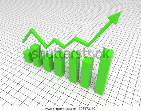 Chartthe Bar Chart Arrows Stock Illustration 105573197 | Shutterstock