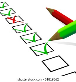 Check List Stock Illustration 51819862 | Shutterstock