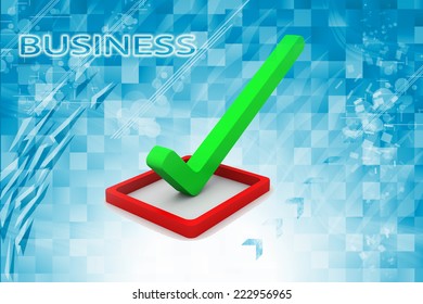 Check Mark Check Box Stock Illustration 222956965 | Shutterstock