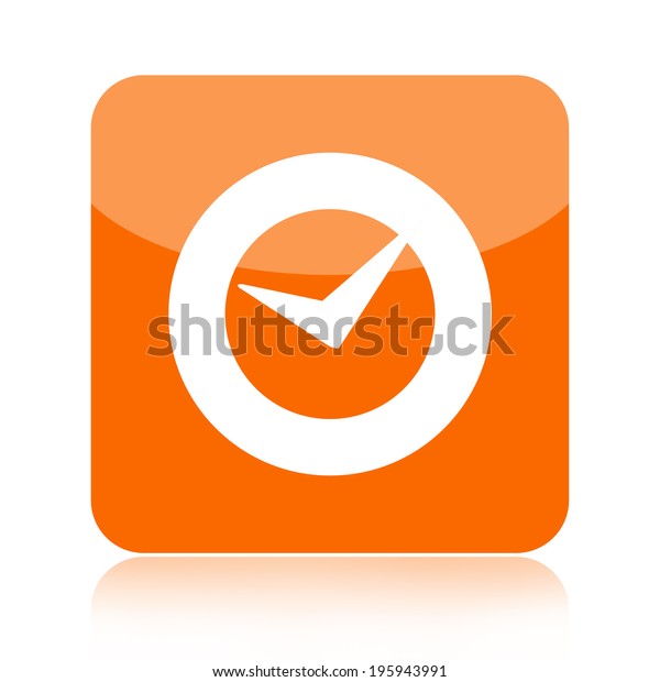 Check Mark Clock Icon Stock Illustration 195943991 | Shutterstock