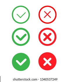 Check Mark Line Icons Set Vector Stock Vector (Royalty Free) 662523565 ...