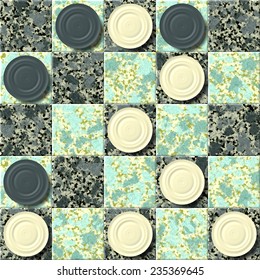 Checkerboard Generated Seamless Texture 스톡 일러스트 227537395 | Shutterstock