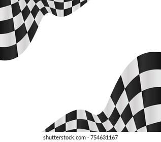 Checkered Flag Background Vector Race Design Stock Illustration 754631167 | Shutterstock